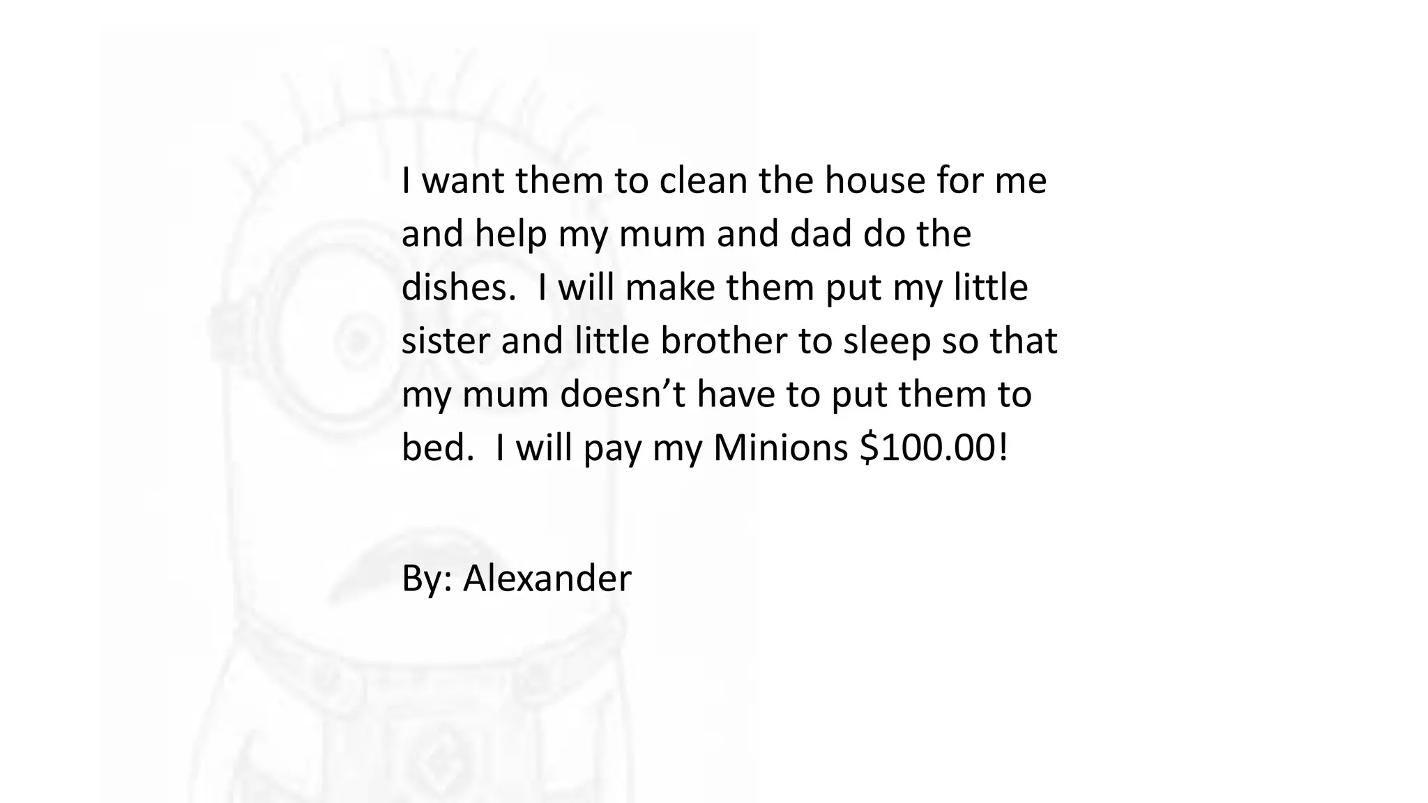 Minion stories | PPTX