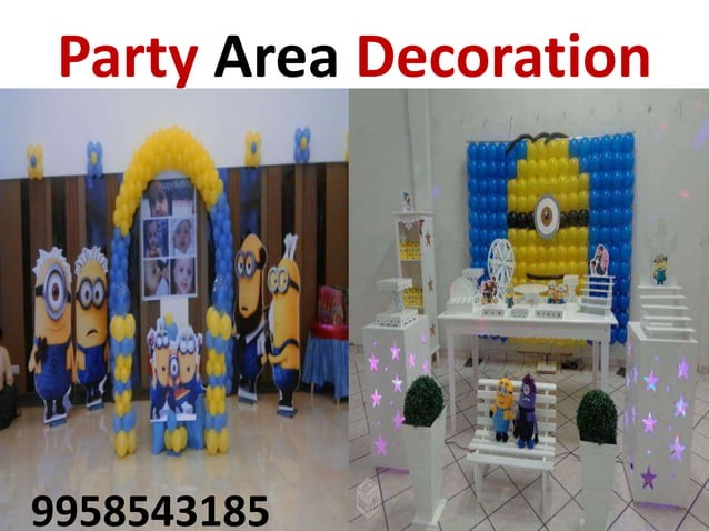 Minion theme Based birthday Party By Birthday Party Organiser In jaipur ...