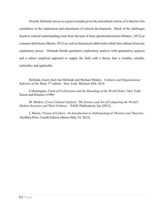 Mini paper 1-tynes-culture and society | PDF