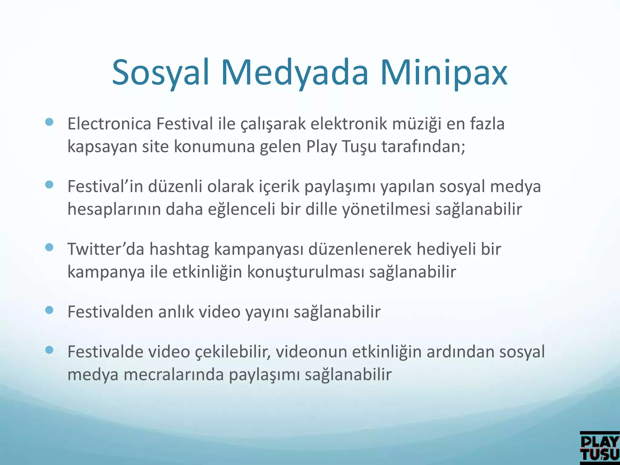 Minipax Sunum (2013) | PPT