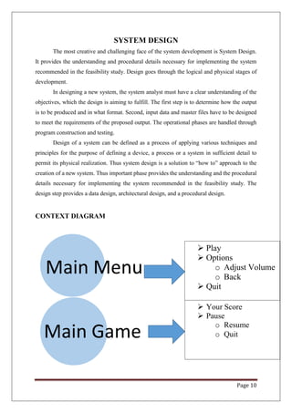 Dot Net Project Mini Game | PDF
