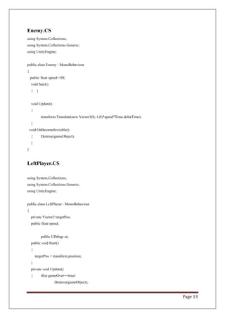 Dot Net Project Mini Game | PDF