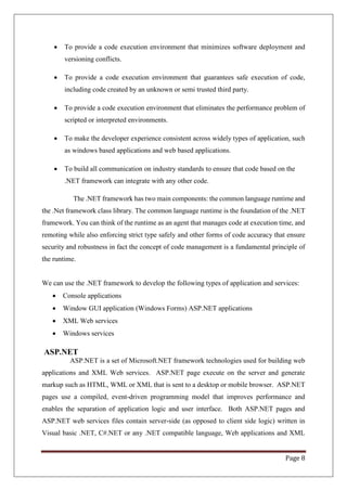 Dot Net Project Mini Game | PDF