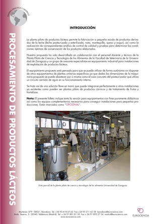 Mini planta quesos | PDF