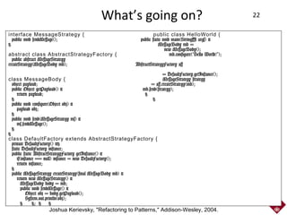 Introduction to Patterns (miniPLoP@Taipei) | PPT | Programming Languages | Computing
