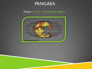 Mini poster 2 continental drift | PPT