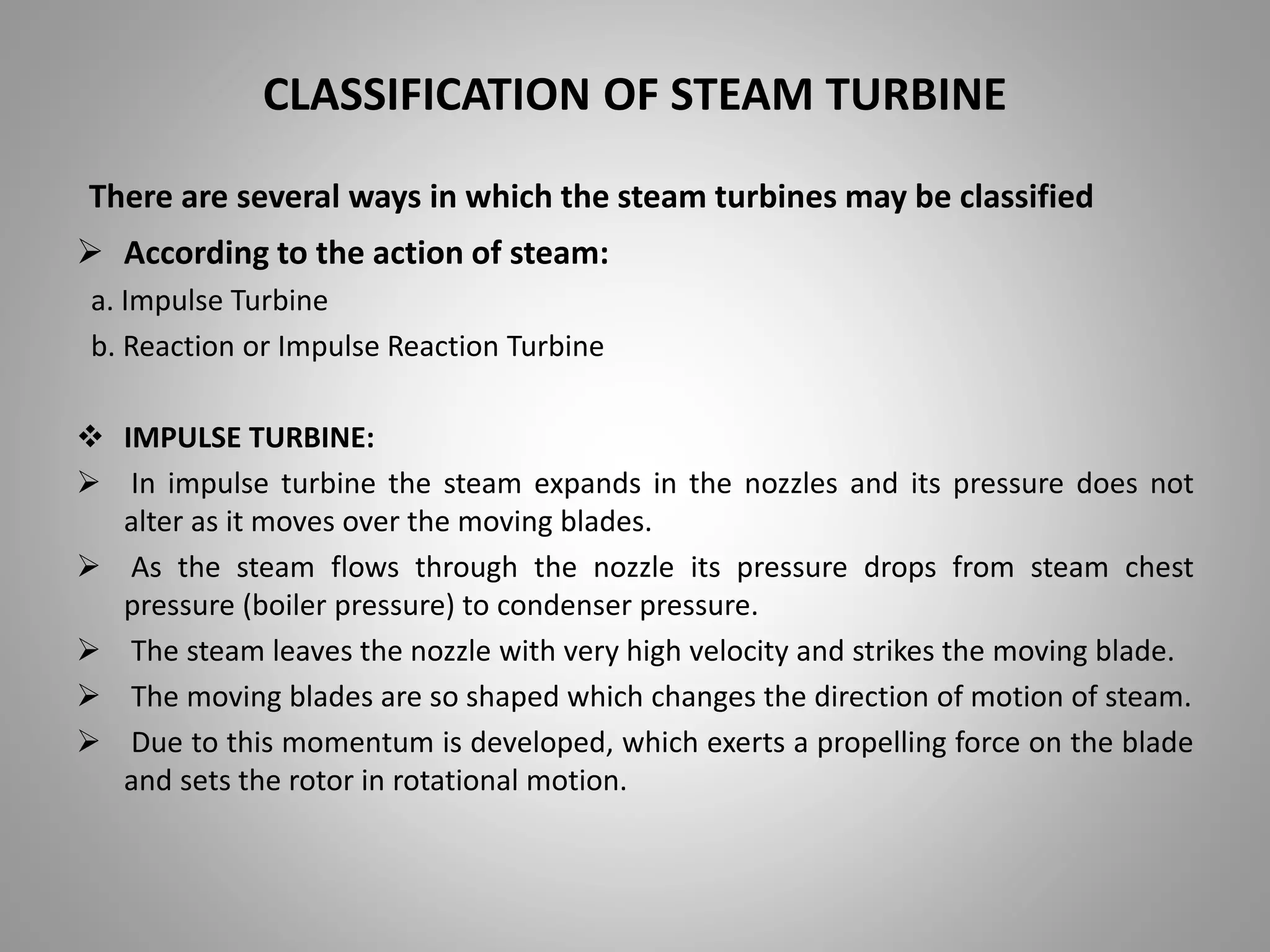STUDY AND ANALYSIS OF STEAM TURBINE AND TURBINE LOSSES | PPTX