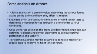 vibration analysis of drone | PPTX