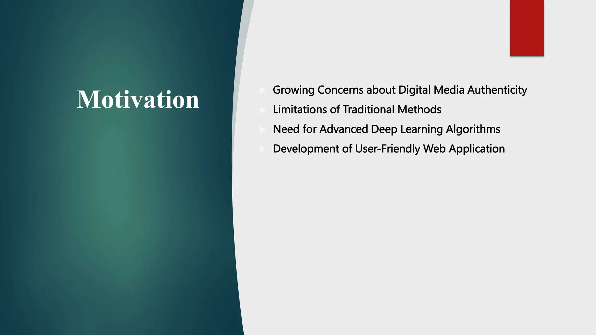 Image Forgery detection using deep learning | PPTX | Photo Editing Software | Computer Software ...