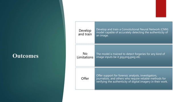 Image Forgery Detection Using Deep Learning Pptx Photo Editing Software Computer Software