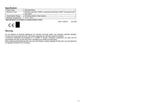 Mini price on off z wave plus everspring | PDF | Home Appliances | Home & Garden