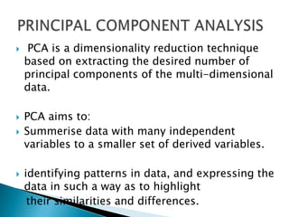 face recognition using Principle Componet Analysis | PPTX