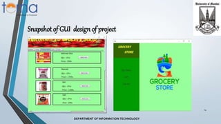 ONLINE GROCERY STORE MANAGEMENT SYSTEM PPT | PPTX