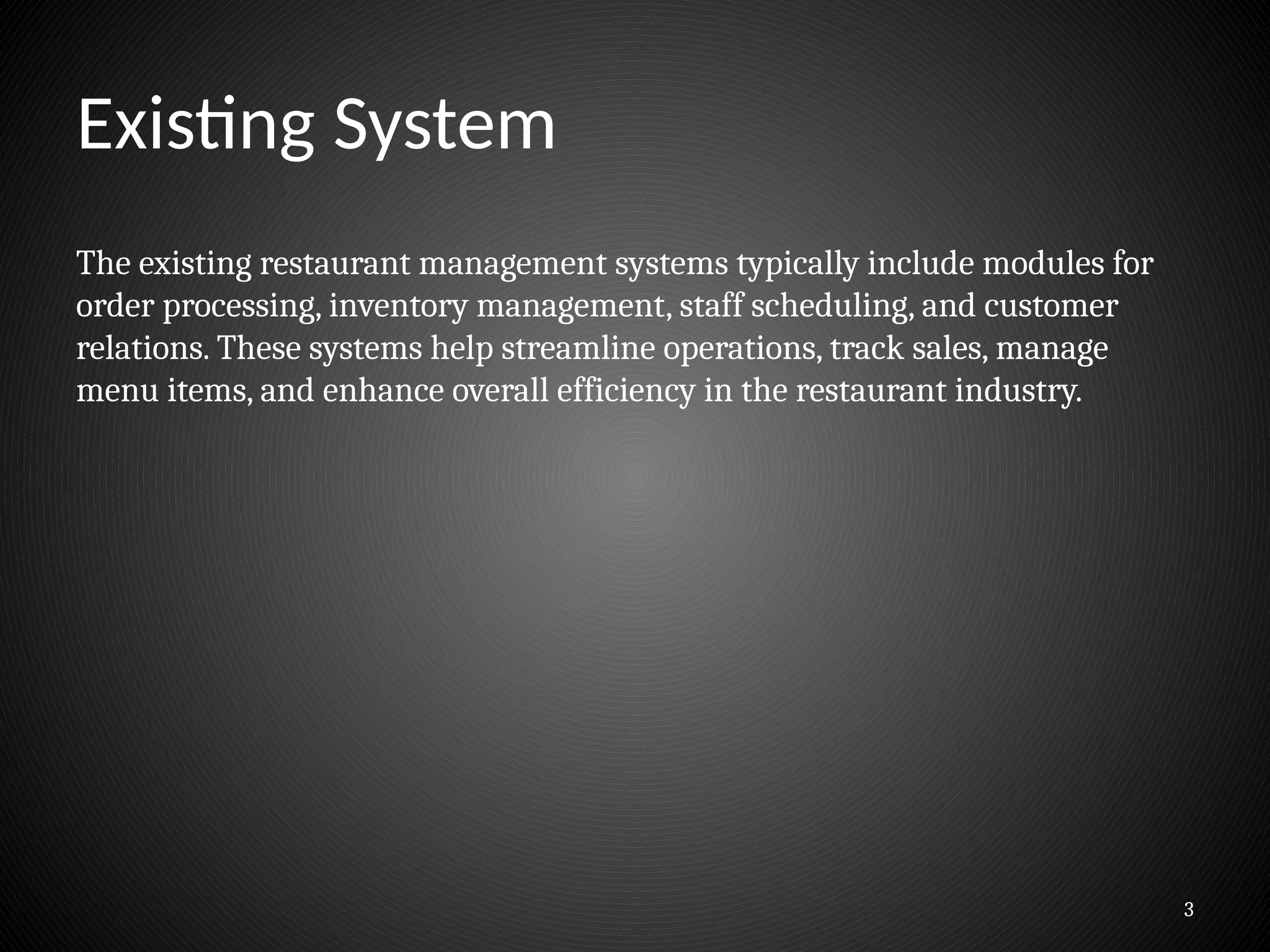 The Restaurant Management System with PHP | PPTX