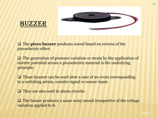 water level indicator alarm | PPTX