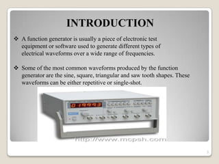 Function Generator | PPTX