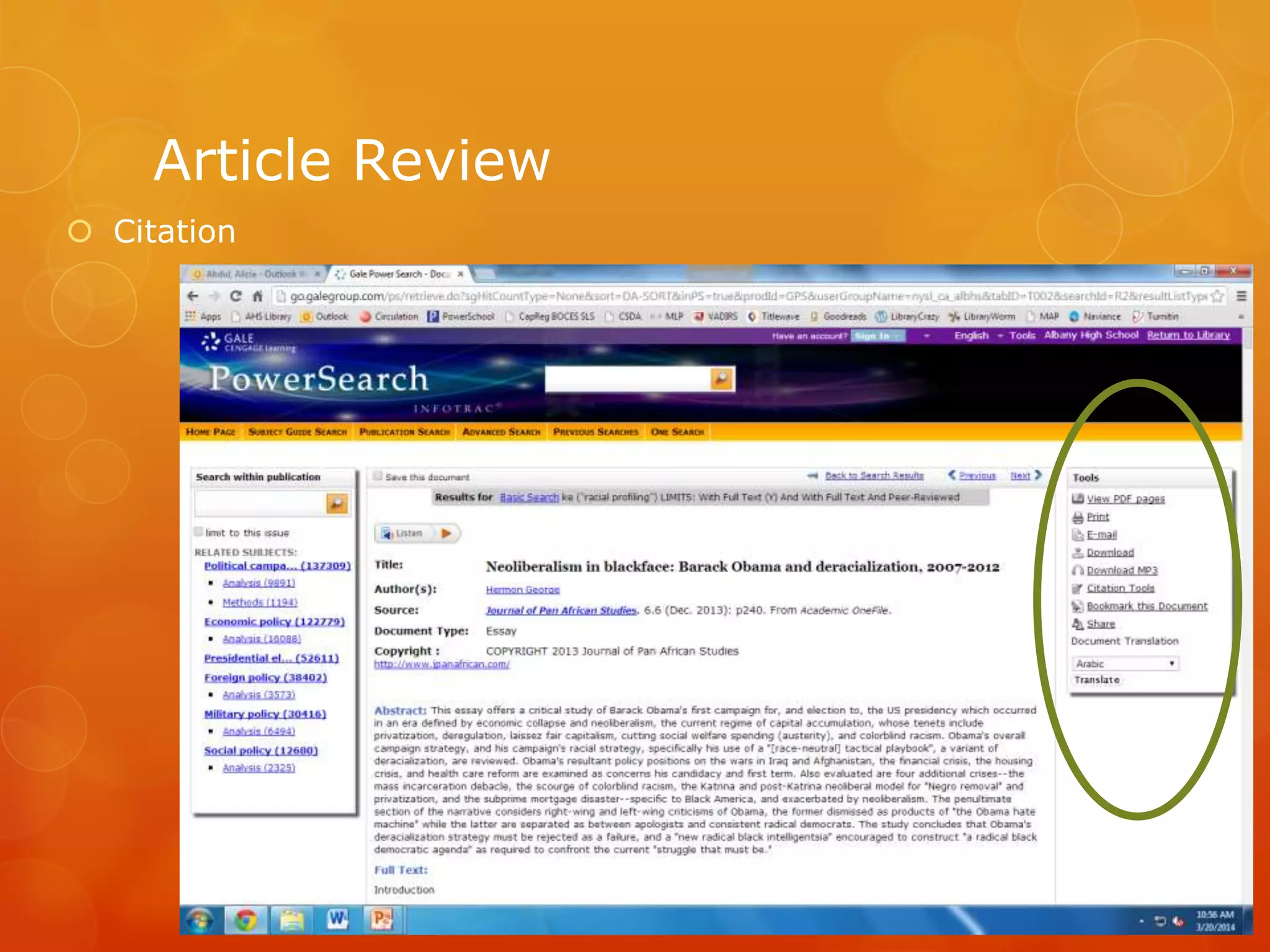 Mini Projects for Criminal Justice | PPT