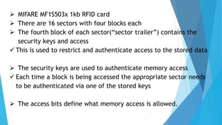 RFID attendance system | PPTX