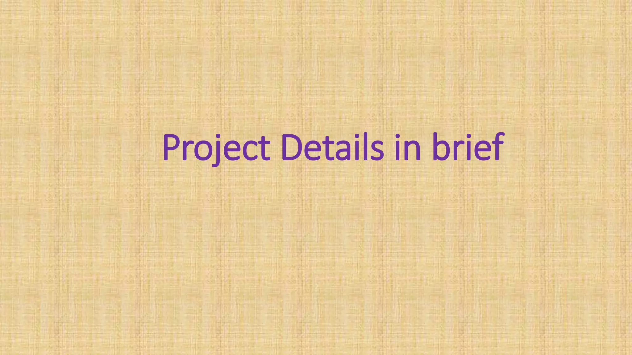 Mini Project PPT | PPTX