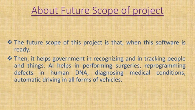 Mini Project PPT | PPTX | Artificial Intelligence | Technology & Computing