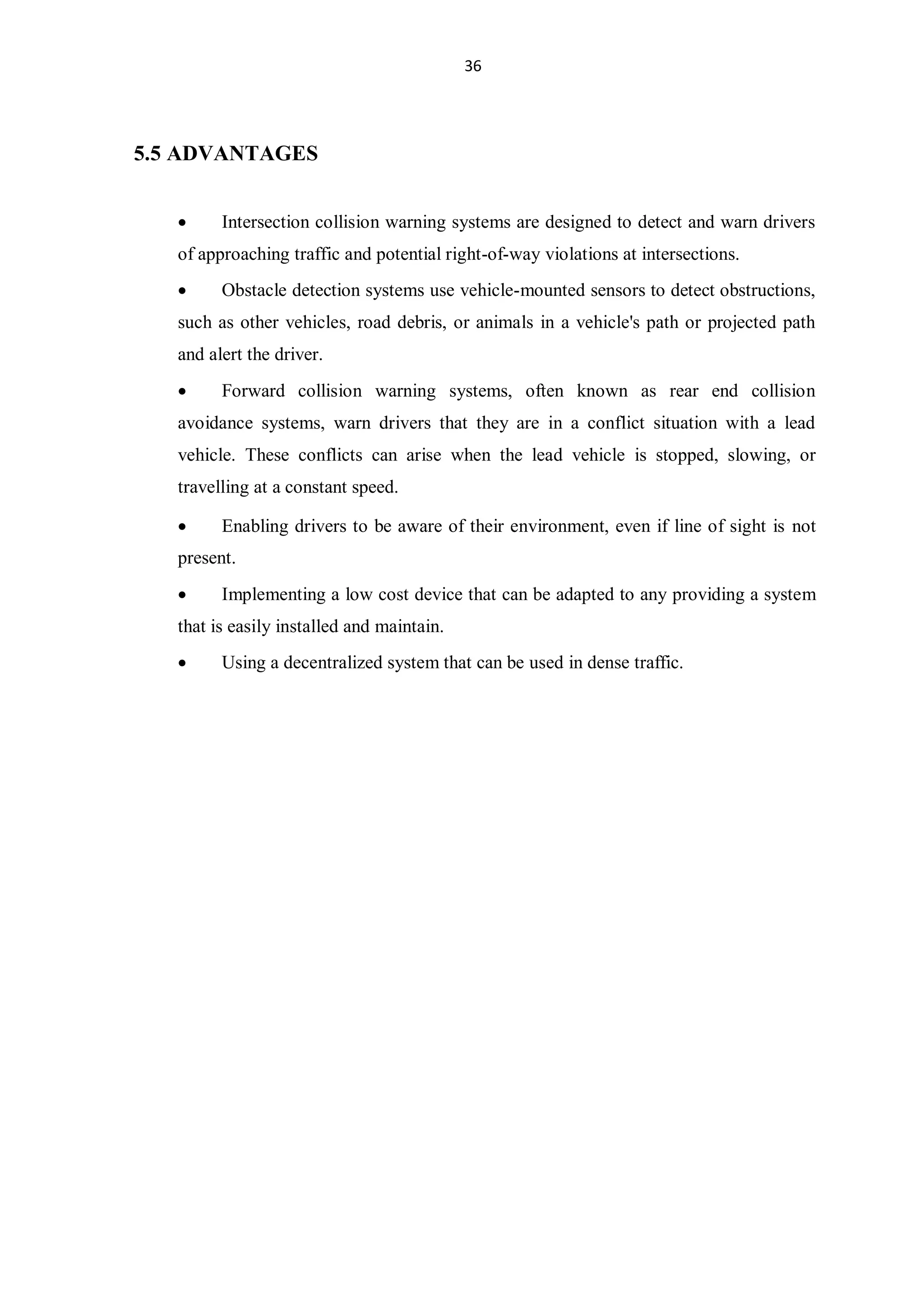 Arduino Based Collision Prevention Warning System | PDF