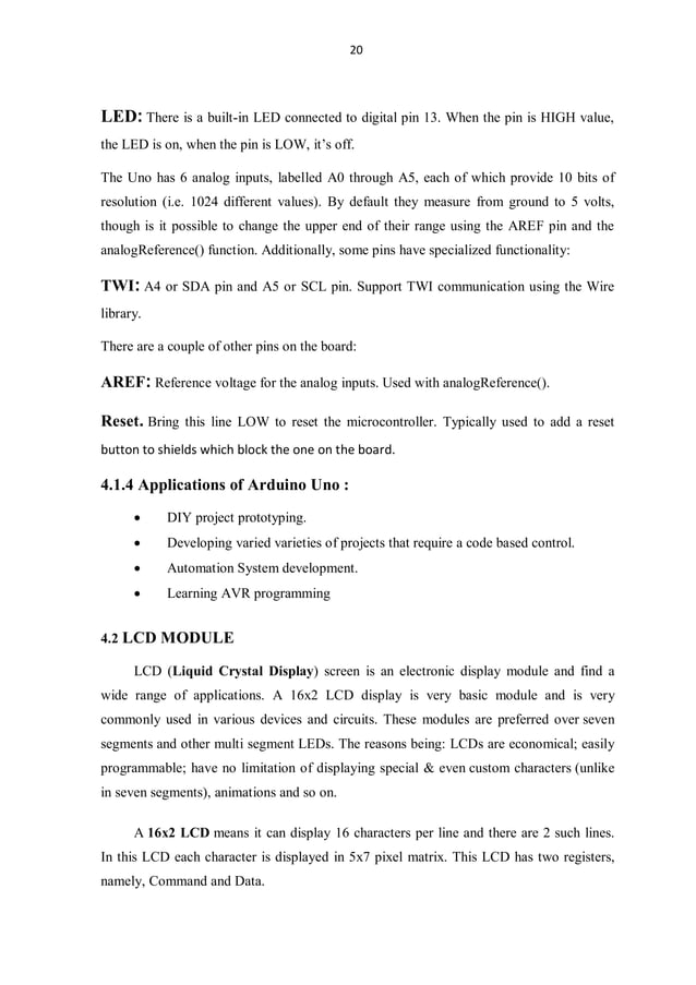 Arduino Based Collision Prevention Warning System | PDF