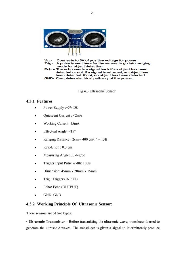 Arduino Based Collision Prevention Warning System | PDF