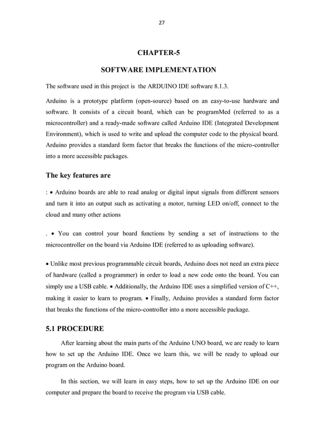 Arduino Based Collision Prevention Warning System | PDF