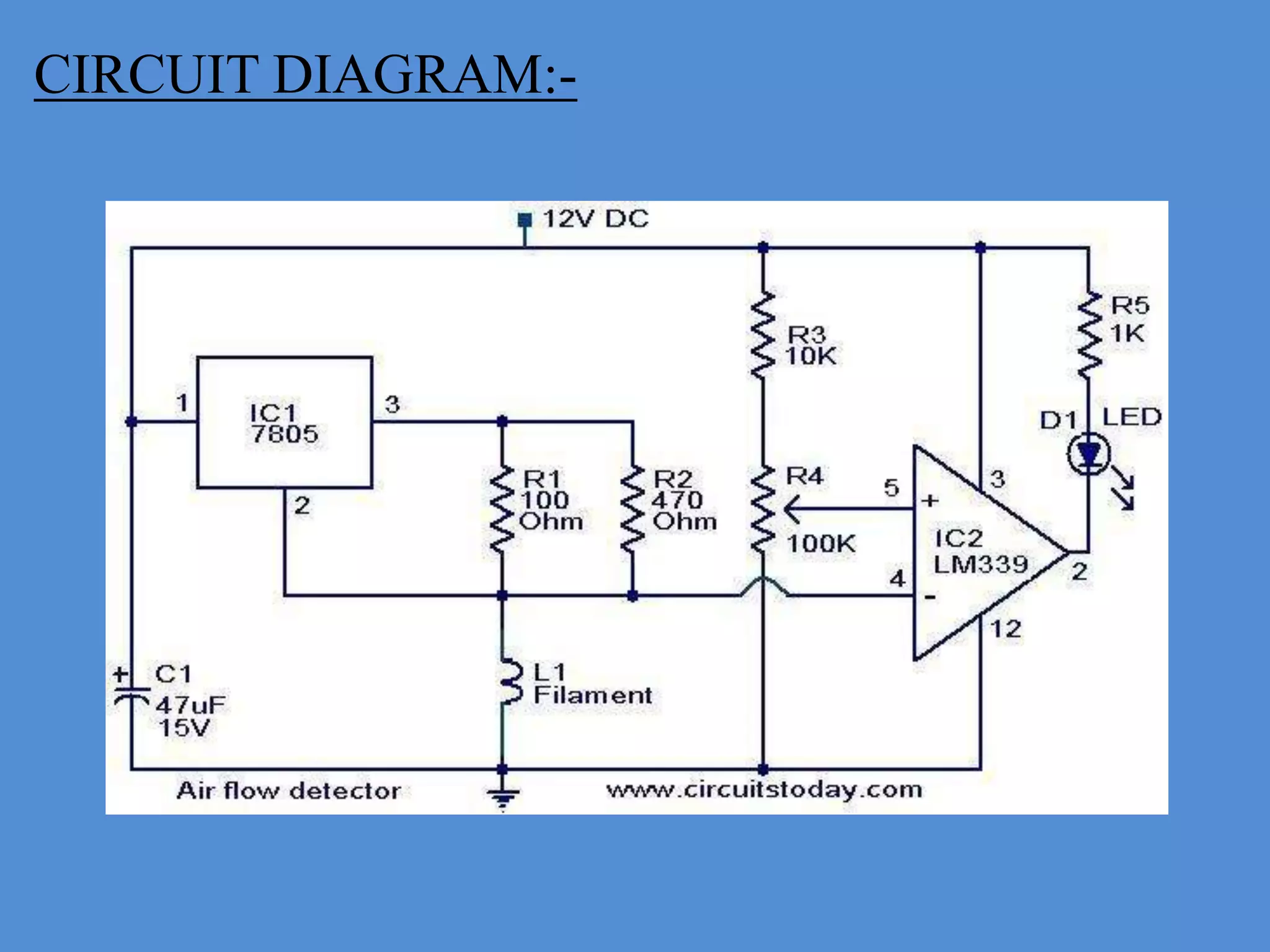 AIR FLOW DETECTOR SYSTEM | PPTX