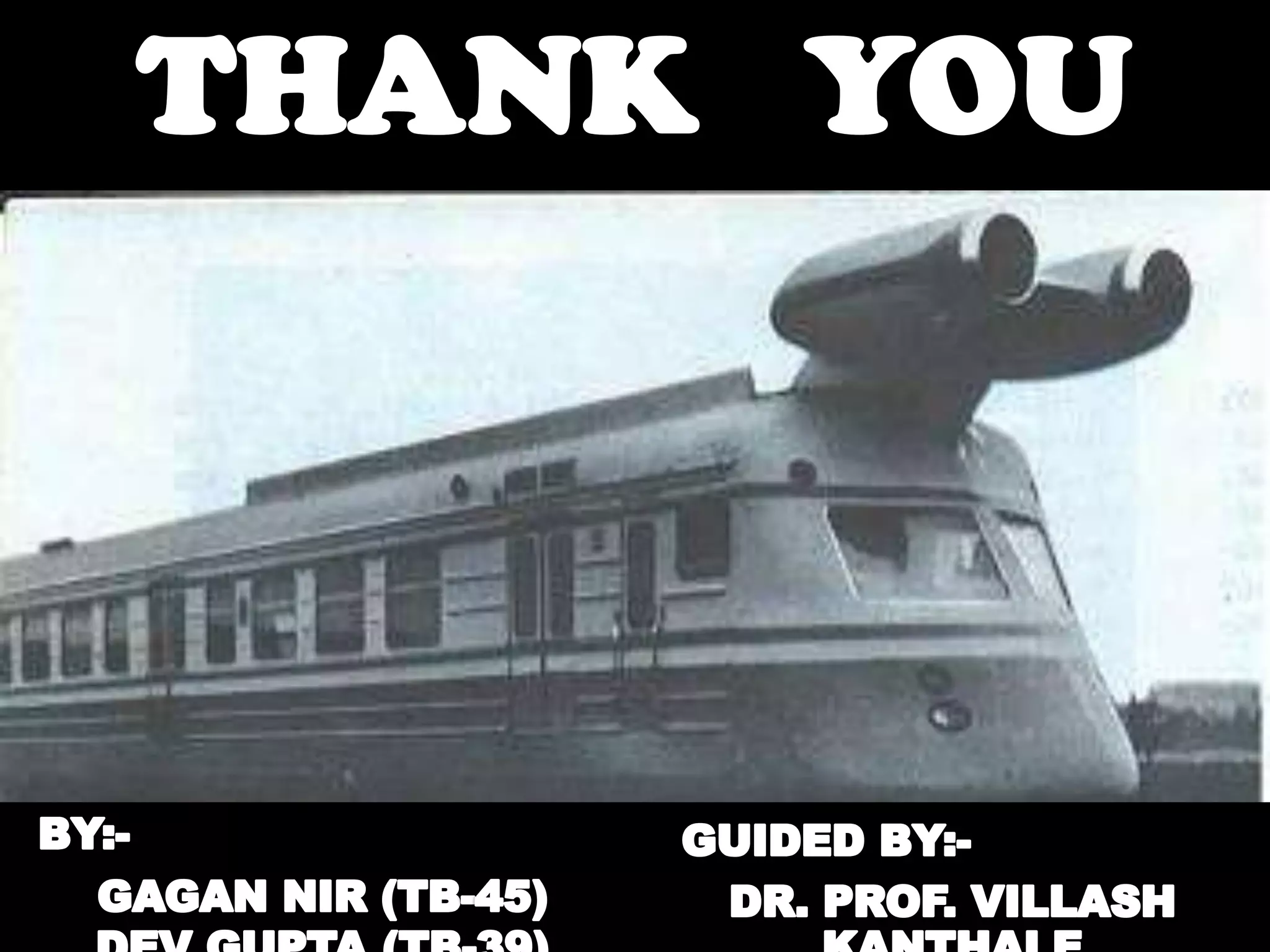 Mini project Jet Engine Powered Locomotive | PDF