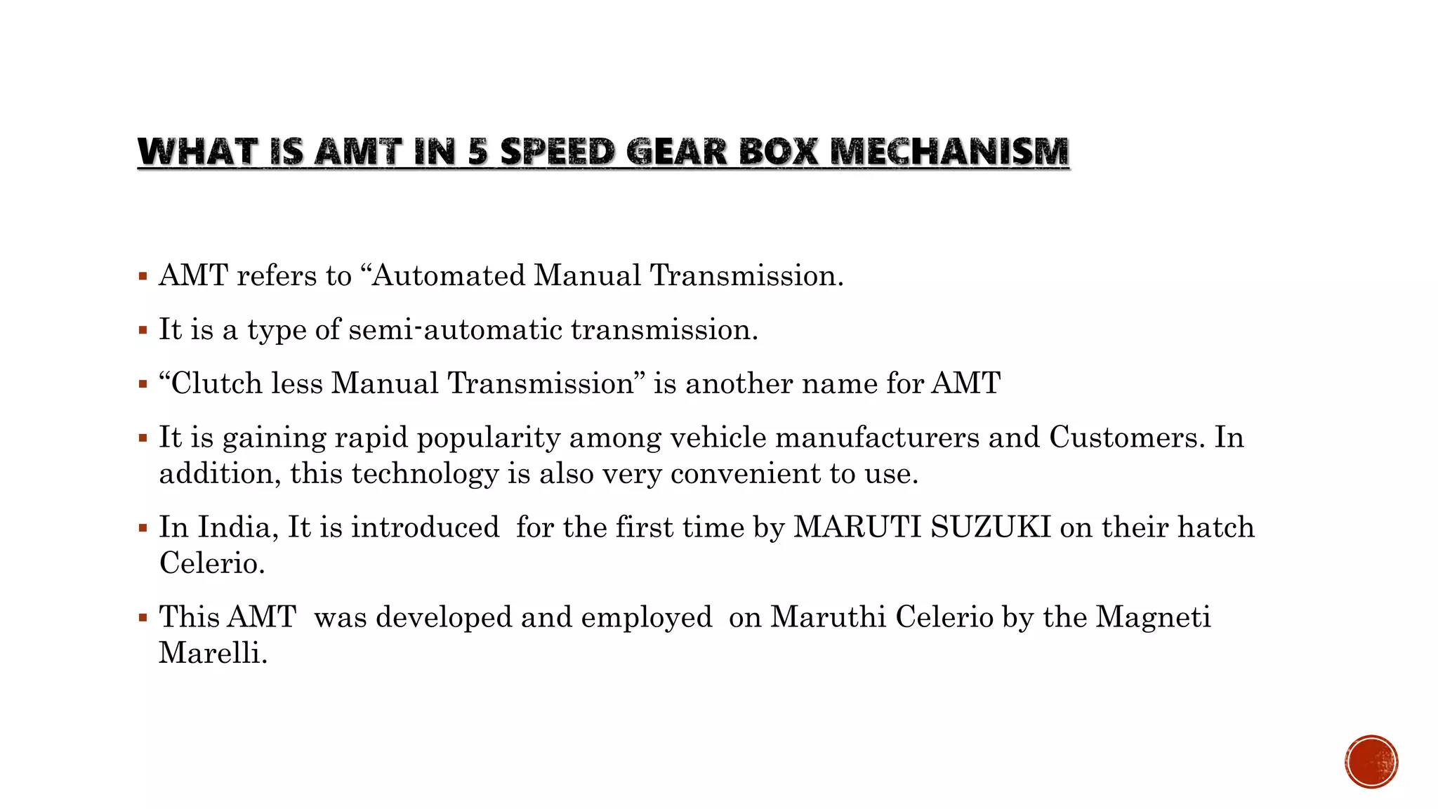 5 Speed gear box mechanism.pptx