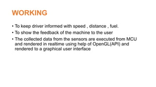 speedometer using hmi cluster.pptx | Computing | Technology & Computing