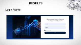 Inventory management system report for the | PPTX