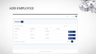 Inventory management system report for the | PPTX