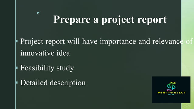 MINI PROJECT.ppt for mba 1 st semeter of AKTU | PPT