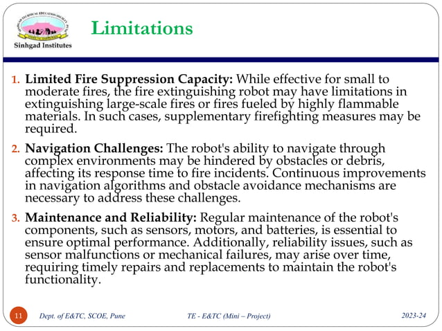 Mini Project for fire extuingusher based on pic microcontroller .pptx | Robotics | Technology ...