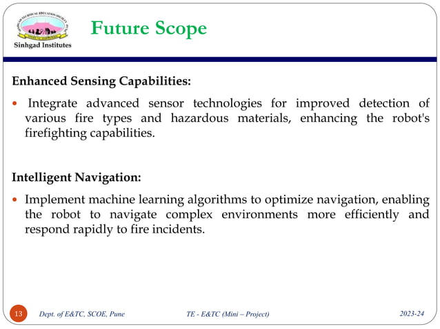 Mini Project for fire extuingusher based on pic microcontroller .pptx | Robotics | Technology ...