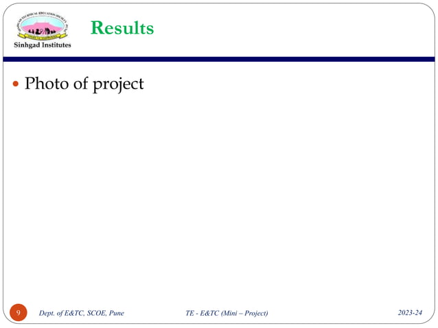 Mini Project for fire extuingusher based on pic microcontroller .pptx | Robotics | Technology ...