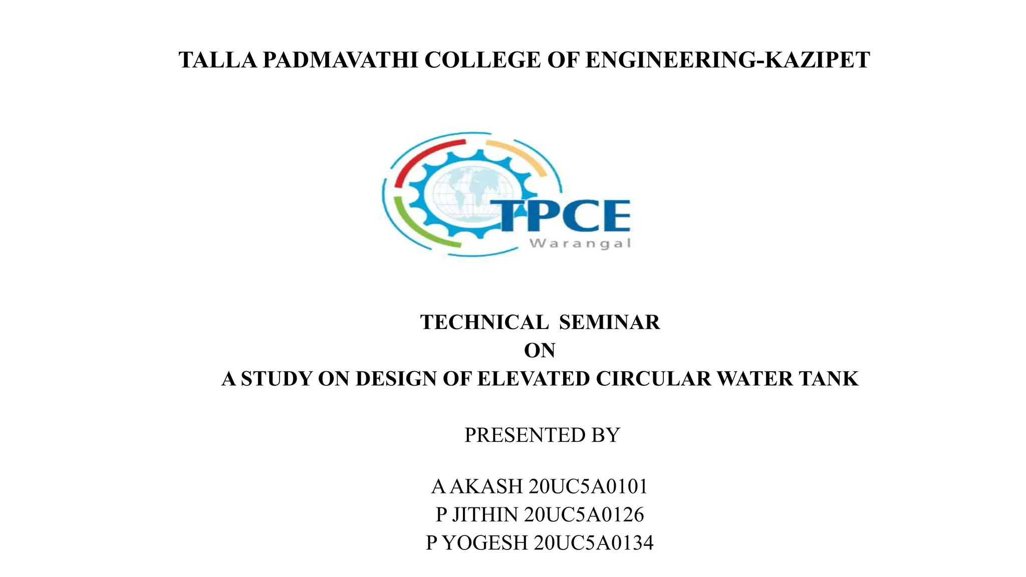 A study on Circular water tank MINI PROJECT.pptx