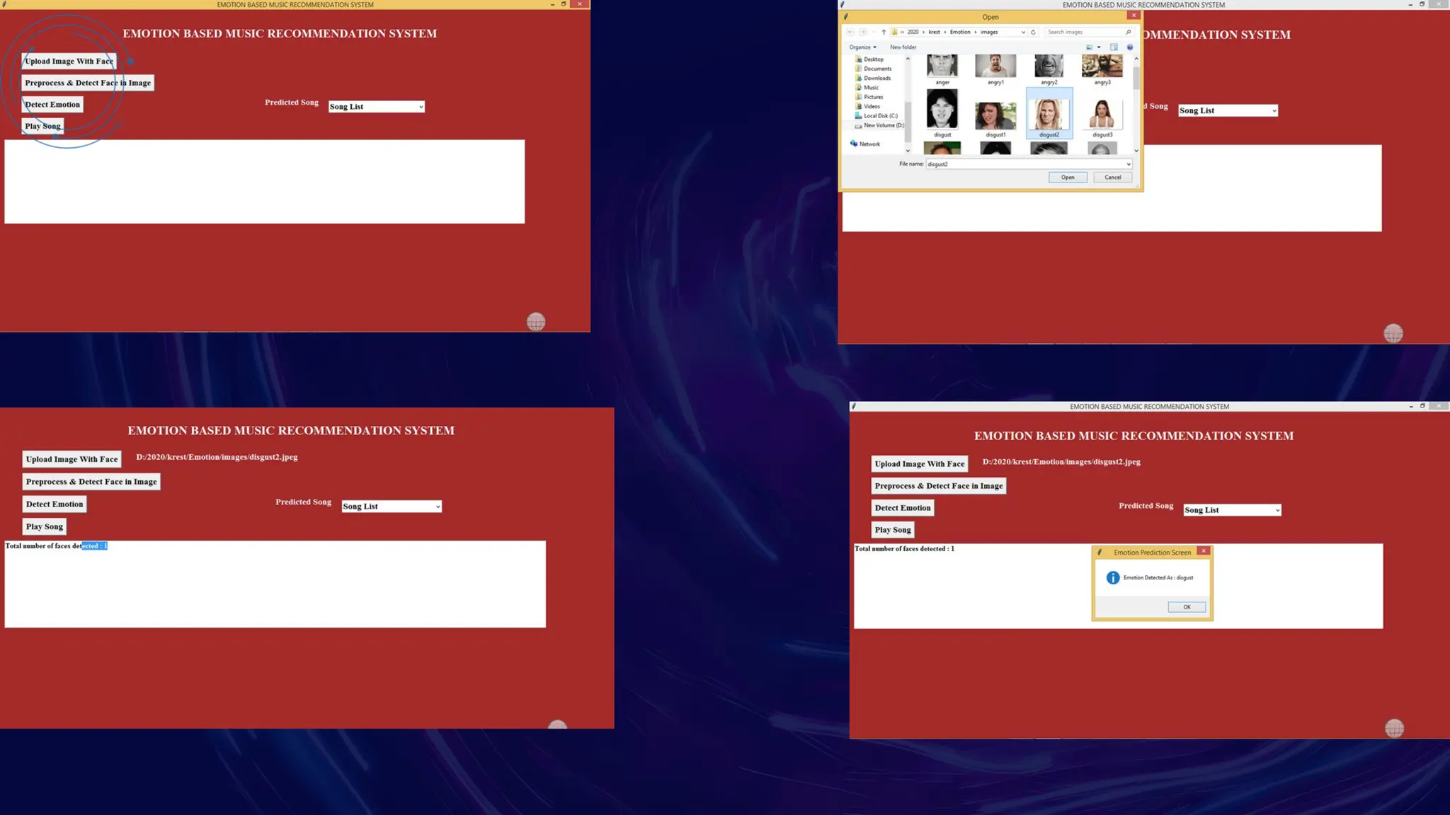 Mini Project Pptx Presentation Emotion Detection Using Facial