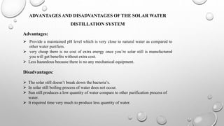 Low Cost Solar Waste Water Treatment | PPTX | Home Appliances | Home ...