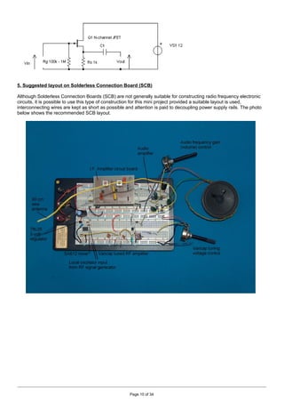 Mini Project- Radio Receiver Design | DOC