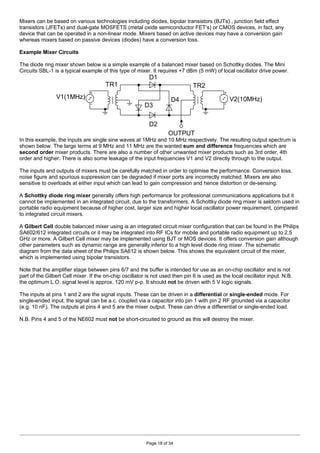 Mini Project- Radio Receiver Design | DOC