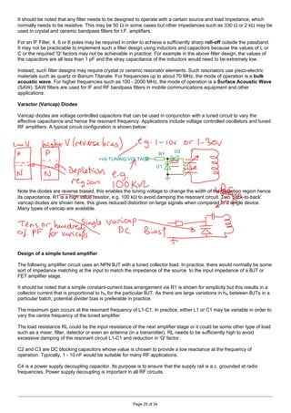Mini Project- Radio Receiver Design | DOC