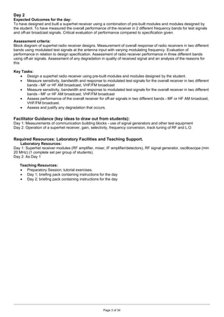 Mini Project- Radio Receiver Design | DOC