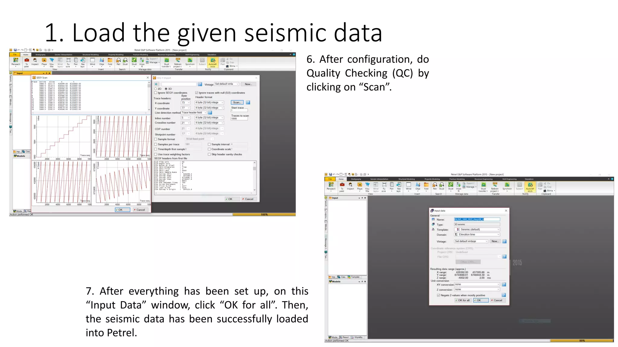 Alwyn Seismic Dataset Mini project- Refael (24081) | PPT