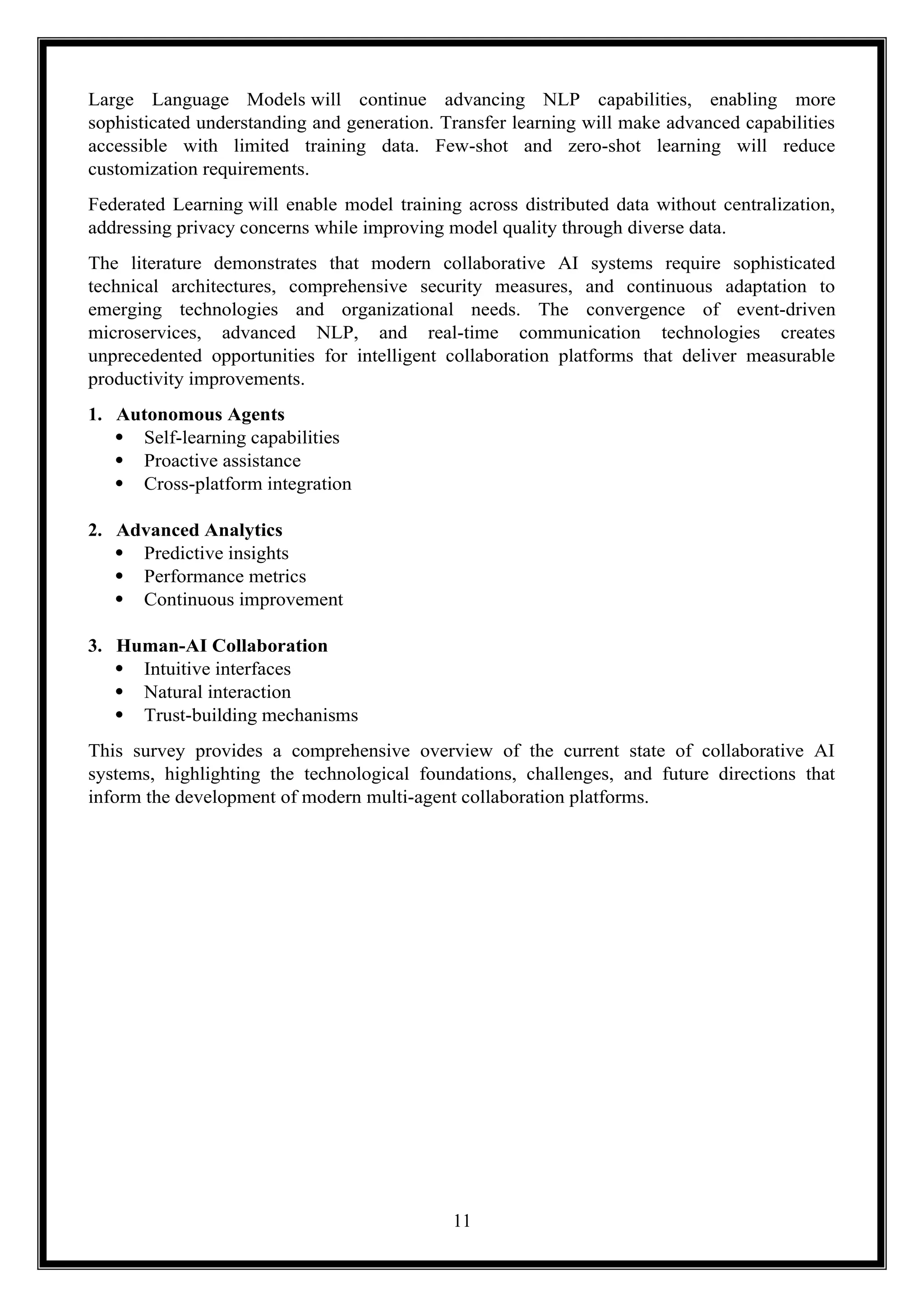 multi AI Agent for team collabortaion with collabaration | DOCX