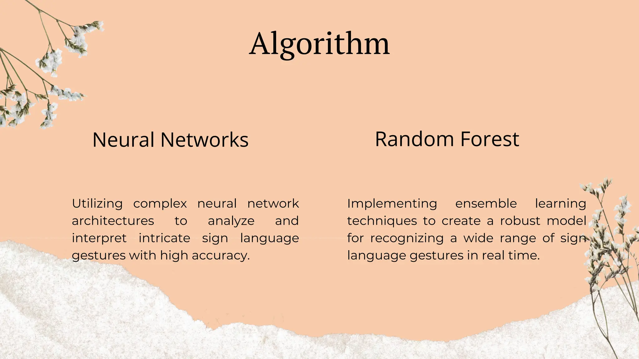 Real time Sign language gesture recognition | PPT