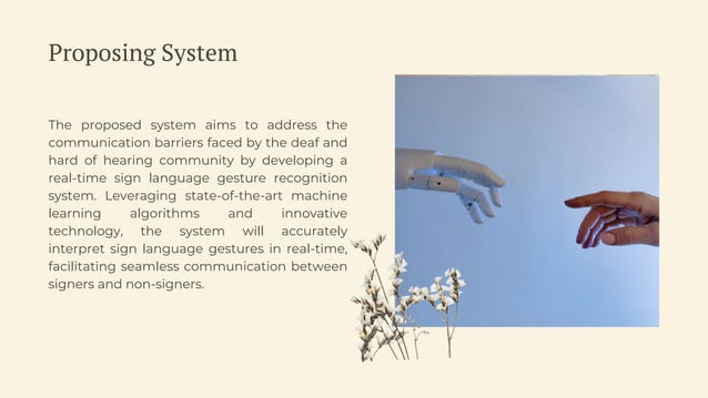 Real time Sign language gesture recognition | PPT