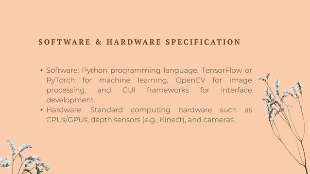 Real time Sign language gesture recognition | PPT